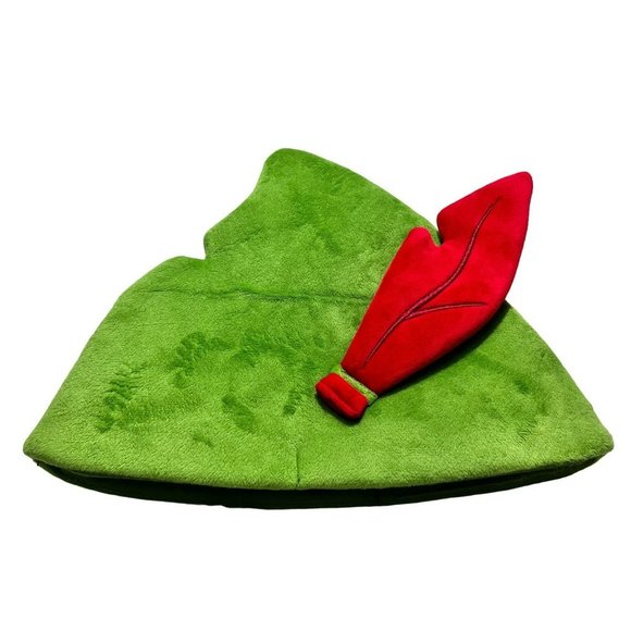 Disney | Accessories | New Disney Parks Peter Pan Hat Cap With Feather ...